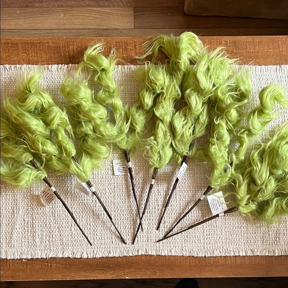 Hobby Lobby | Holiday | The Grinch Fuzzy Tree Pics Set Of 7 | Poshmark